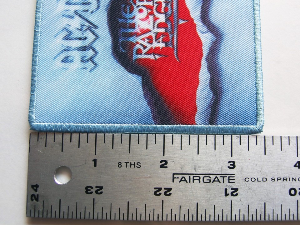 AC/DC The Razors Edge Printed Patch 3.5" Angus Young Rock Band Sew On ...