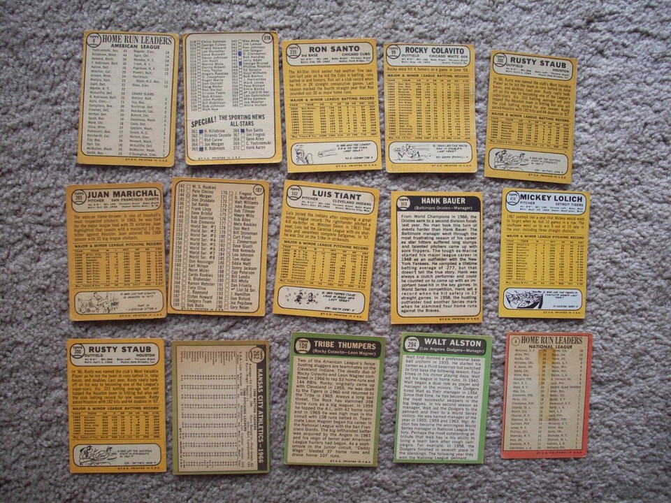 lot of 30 baseball stars from 1968 and 1969. | eBay