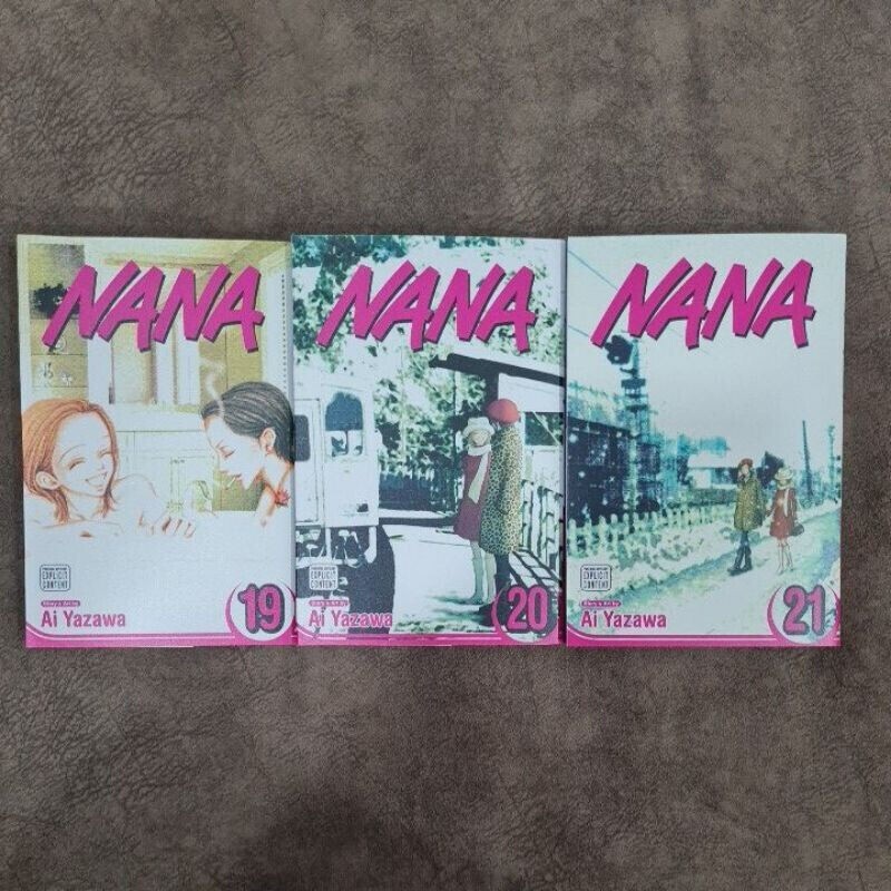 FULL SET!! NANA By Ai Yazawa Manga Vol. 1-21 (END) English Version ...