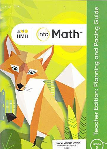 HMH into Math Teacher Edition: Planning and Pacing Guide, Grade 5 ...