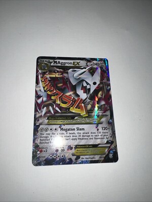 Mega Aggron EX 94/160 Primal Clash Ultra Rare Half Art Pokémon Card | eBay