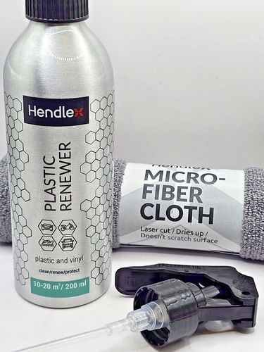 Hendlex Car Plastic Restorer Nano Protector for Plastic Trim Vinyl Rubber | eBay