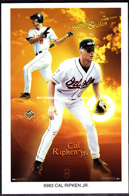CAL RIPKEN JR. BALTIMORE ORIOLES COSTACOS 4X6" MINI POSTER (PROMO) | eBay