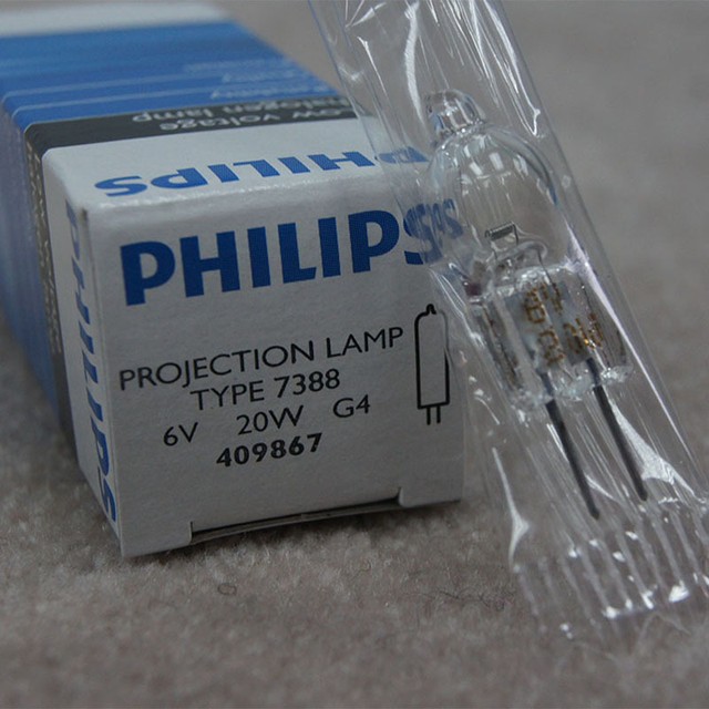 Philips 7388 20w G4 6v Projection Lamp for sale online | eBay