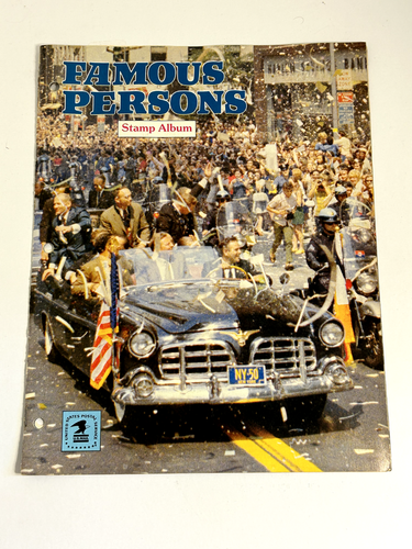 1982 USPS Stamp Book Album FAMOUS PERSONS COLLECTING KIT Complete set ...