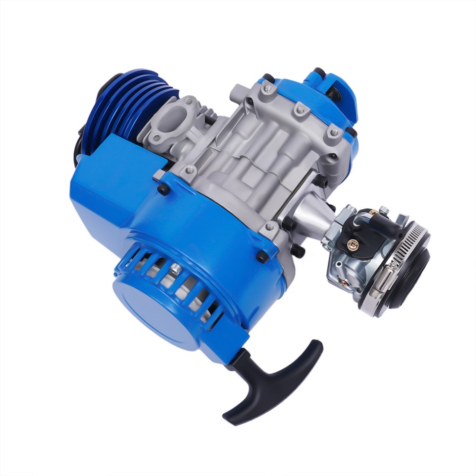 Racing 50cc 49cc Engine Motor Kit 2 Stroke For Scooter Mini Dirt Bike ...