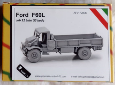 AP Models FORD F60L 12 AFV 72006 scala 1/72 Resin kit | eBay