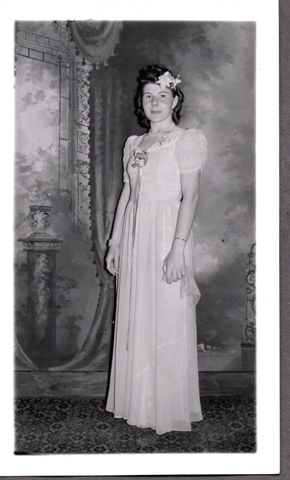 OLD PHOTOGRAPH GEORGE CLARA GOOSMANN'S DAUGHTER GWENDOLYN CHELSEA ...