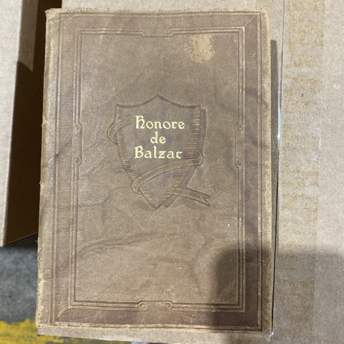 1925 - The Complete Novelettes of HONORE de BALZAC Book with Leather ...