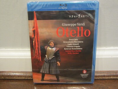 VERDI: Otello (Blu-ray) Jose Cura, Krassimira Stoyanova, Lado Altaneli ...