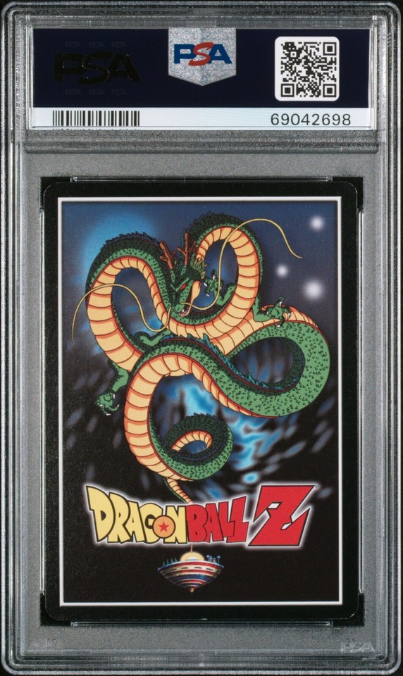 PSA 8 Limited Foil Injured 2002 Cell Games Saga DBZ #95 Dragon Ball Z ...