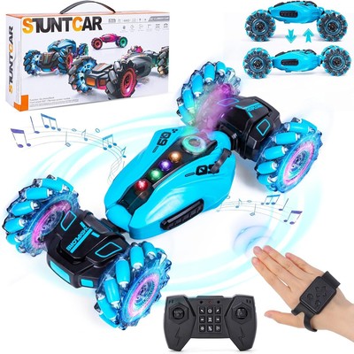 4WD Hand Gesture Sensing 360° RC Stunt Car Off-Road Remote Control ...