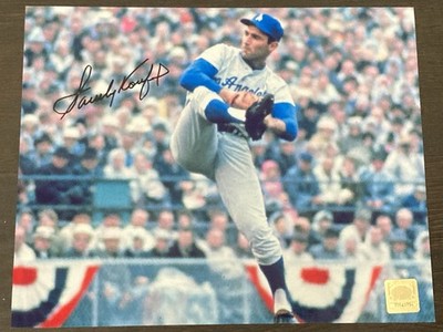 Sandy Koufax Autographed Signed 8x10 Photo.HOF. With COA | eBay