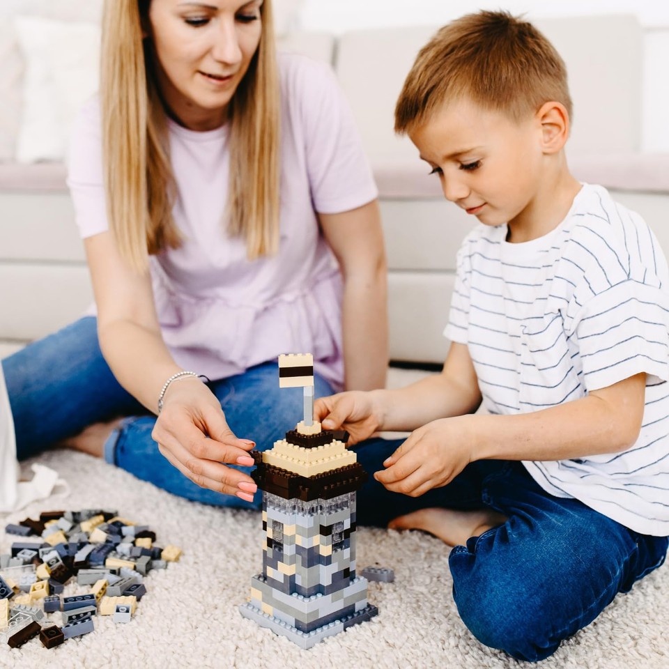 1000-Piece Building Set with Classic Building Blocks - Building Blocks ...