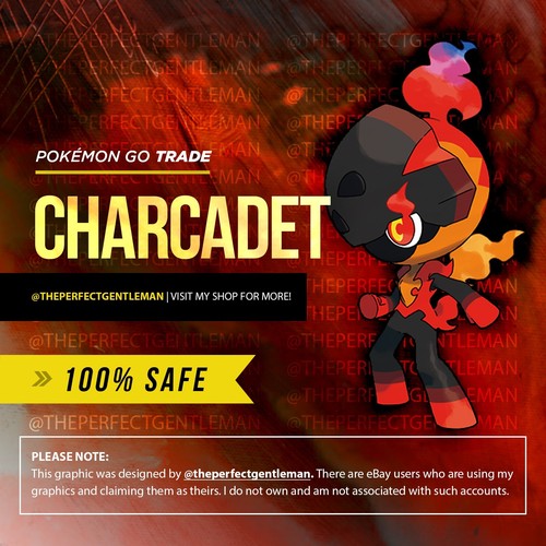 Charcadet Pokemon Trade GO #935 Gen 9 Paldea | eBay