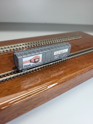 MICRO TRAINS #50700350 SMOKEY BEAR FOREST FIRE PREVENTION CAR #5 SBX ...