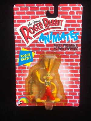 Vintage 1988 Roger Rabbit Figure Disney's Who Framed Roger Rabbit ...