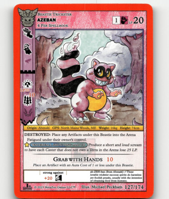 MetaZoo Azeban 127/174 Native: First Edition Silver | eBay