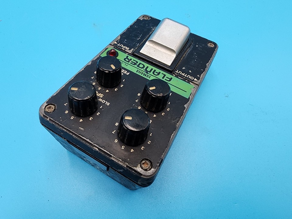 Rare Vintage 80s Yamaha FL-01 Flanger Guitar Effect Pedal Japan MIJ LFO ...