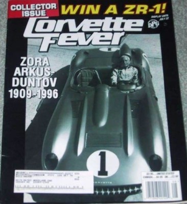 CORVETTE FEVER 1996 AUG - ZORA DUNTOV, 525hp MOUSE,'69-82 TRANS MOUNTS ...