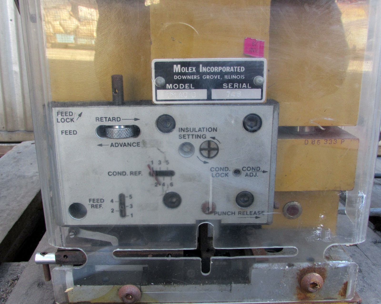 Molex TM 40 Terminator TM40 Crimp Machine Crimping for sale online | eBay