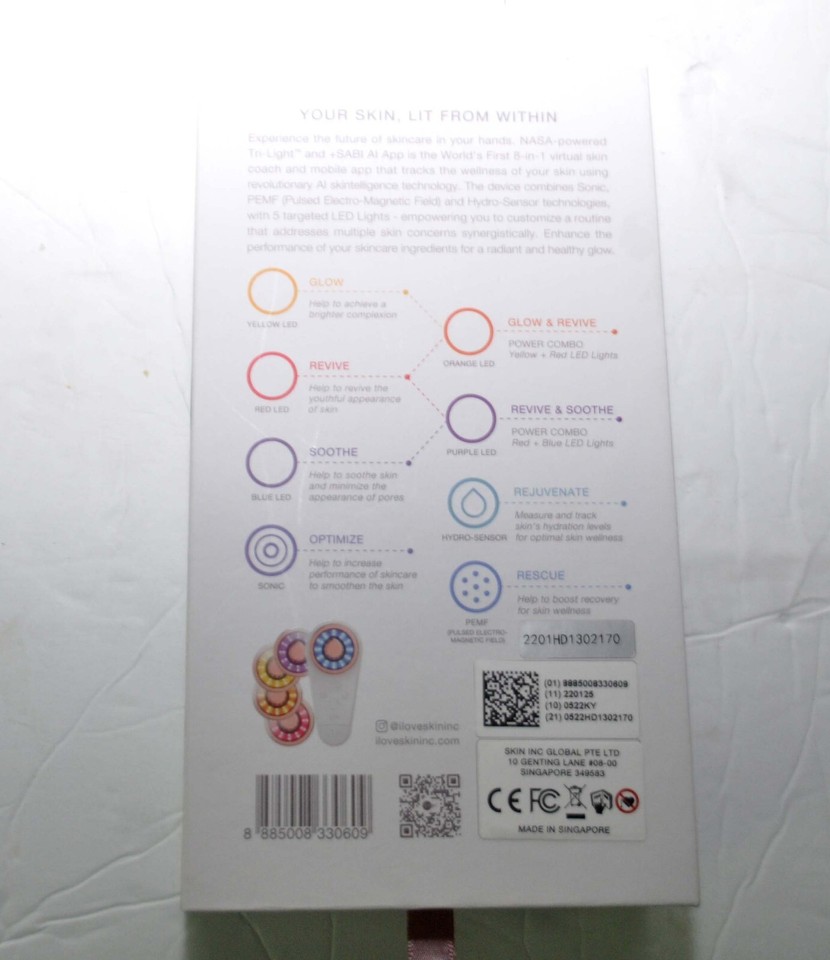 Skin Inc Tri-Light Sabi Skin Coach NEW in Box | eBay