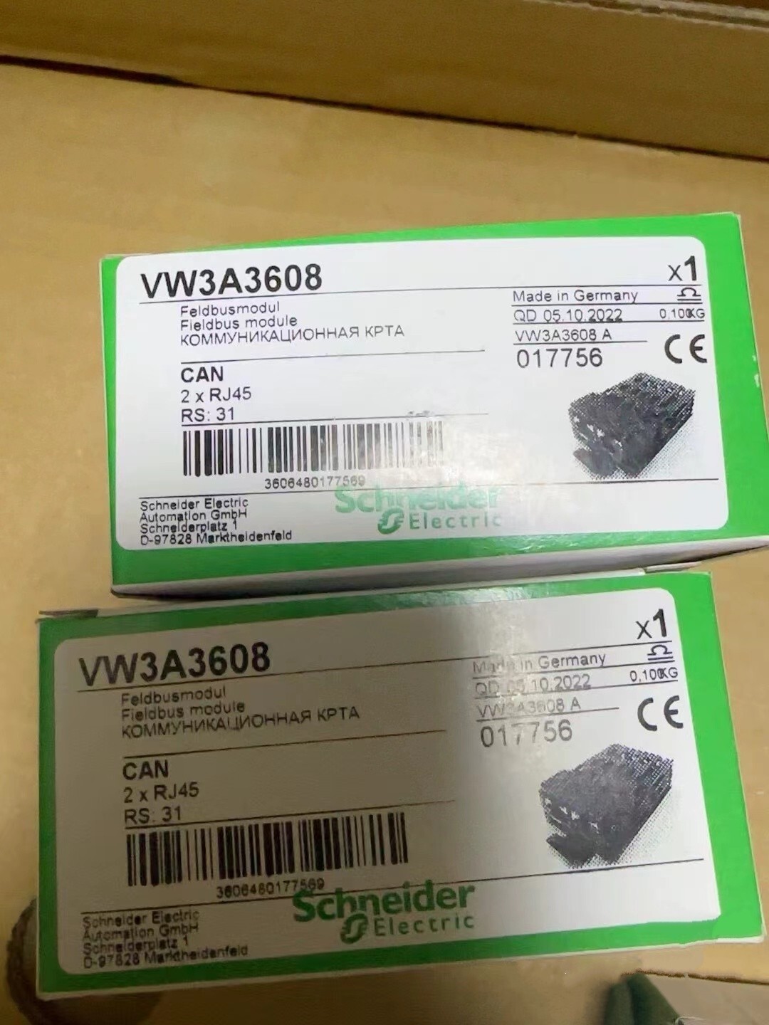 1PC New Schneider Communication Card/Expansion Card Module VW3A3608 | eBay