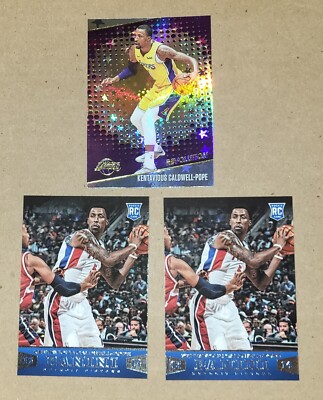 Kentavious Caldwell-Pope KCP Lot (x3) Rookie RC Astro Pistons Lakers ...