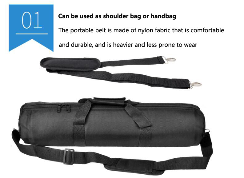 20"-39" Camera Tripod Padded Bag Light Stand Holder Storage Shoulder ...
