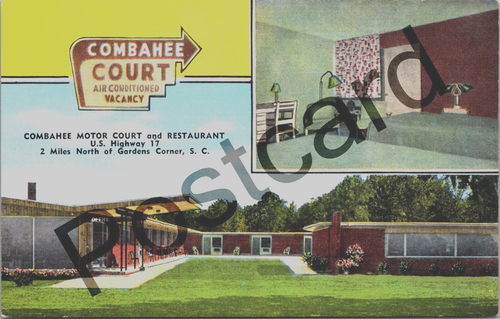 COMBAHEE MOTOR COURT, Gardens Corner SC, Mr & Mrs Robt A. Crosby ...