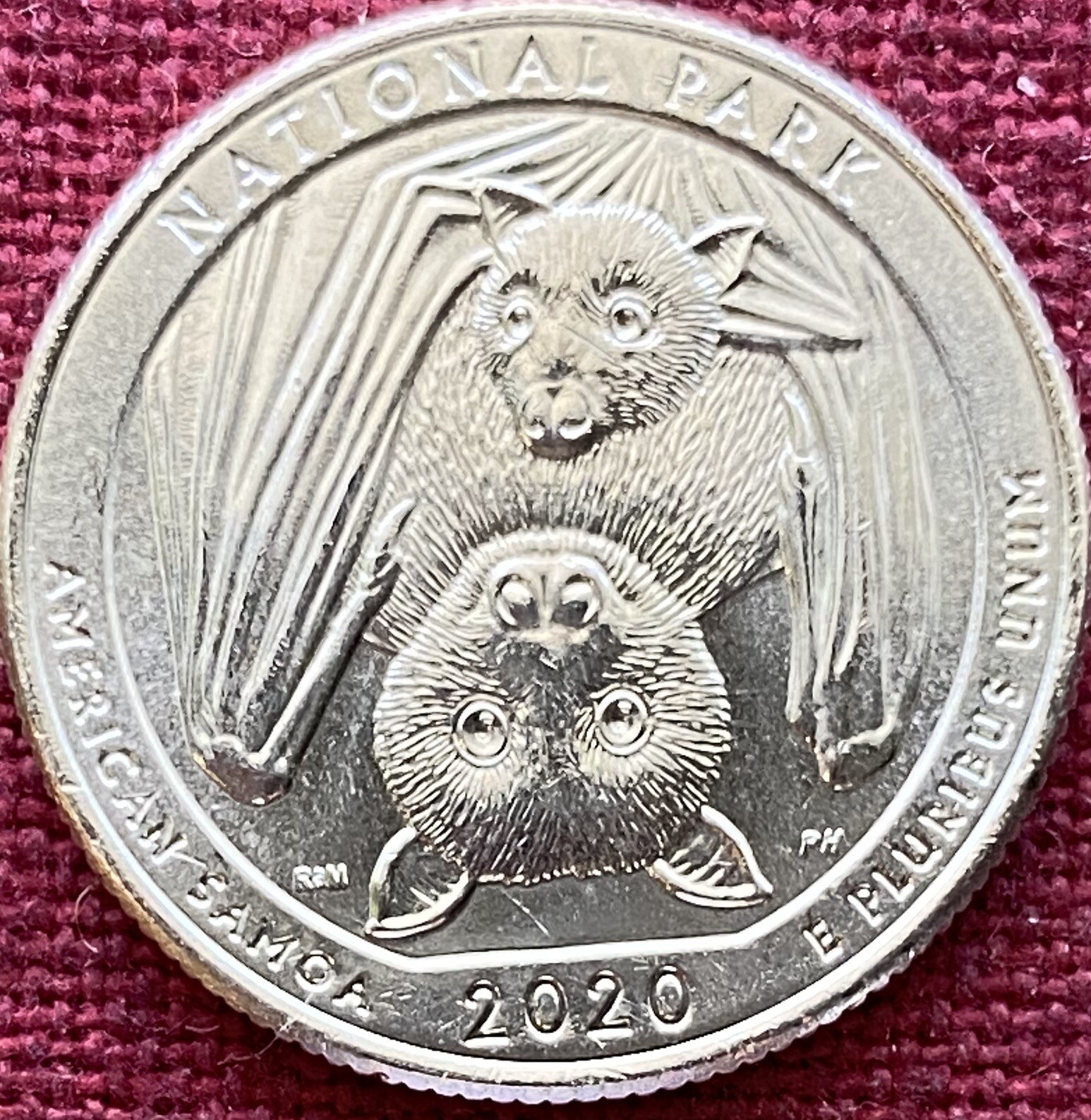 2020-D BU America The Beautiful American Samoa National Park Washington ...