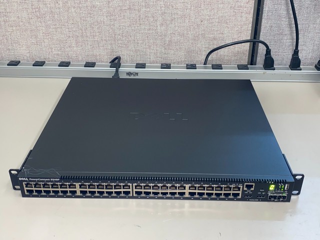 Dell PowerConnect 5548P 48- Port Rack Mountable Ethernet Switch - 32YKV ...