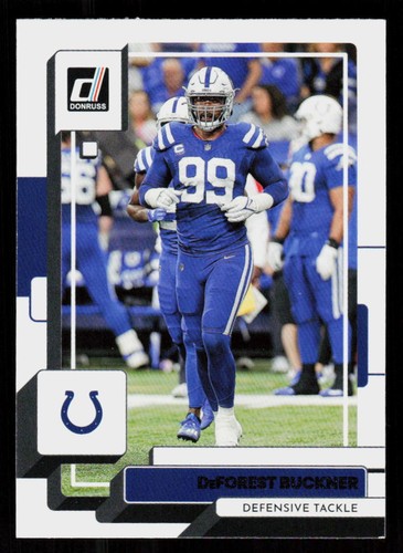 2022 Donruss DeForest Buckner #55 Football Indianapolis Colts | eBay