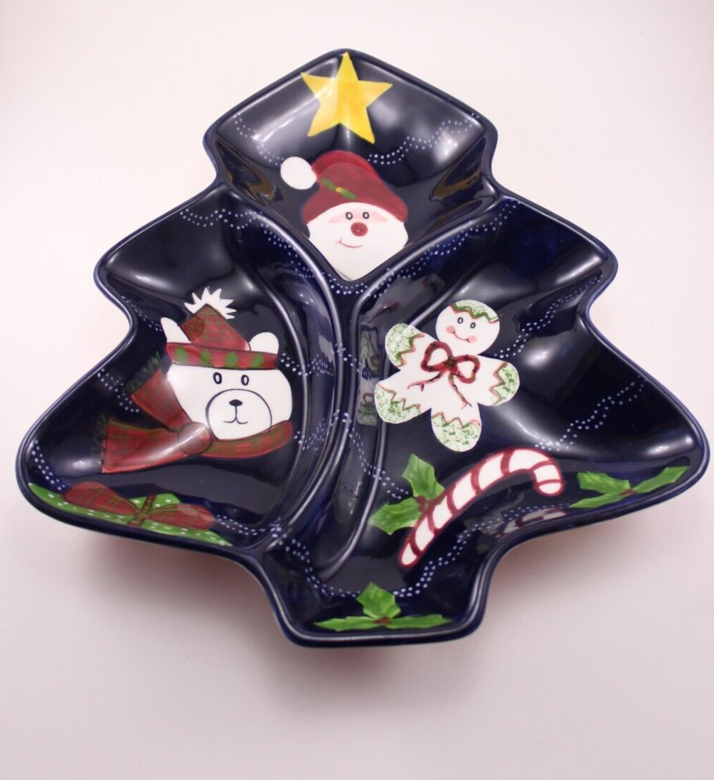 The Cellar Christmas Twilight Collection Laurie Gates Candy Dish Tray ...