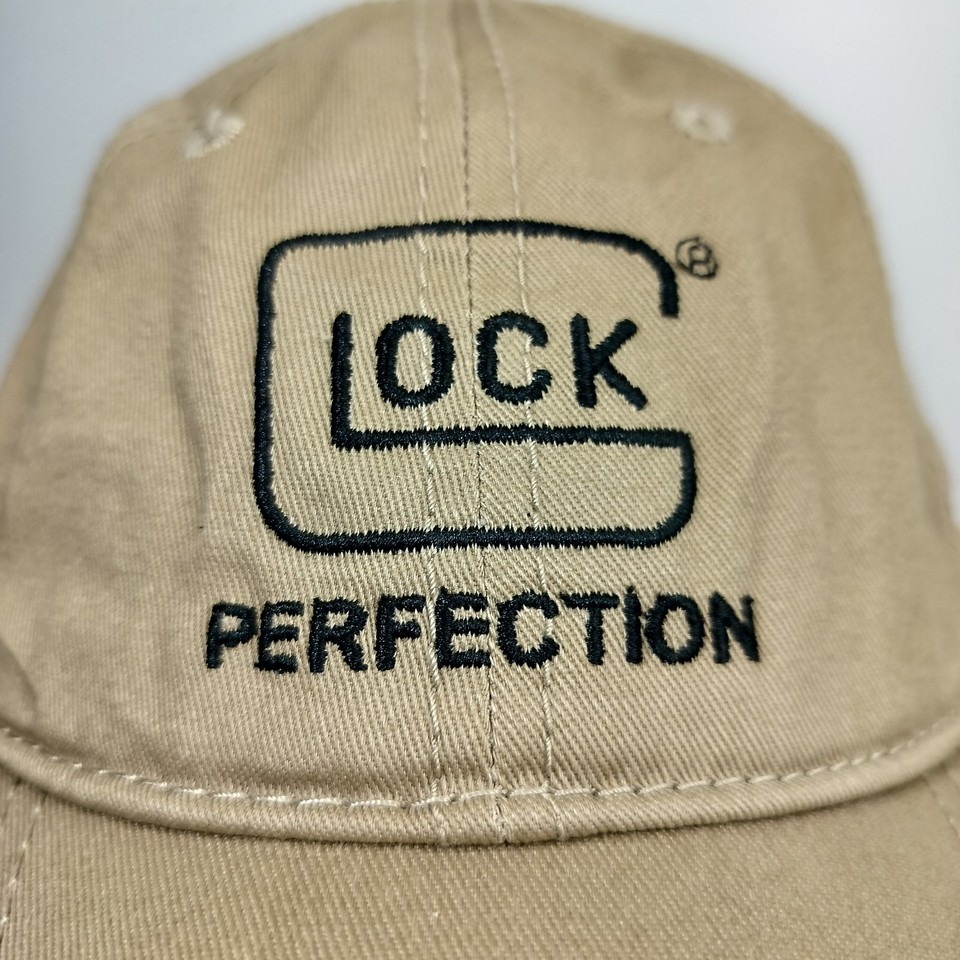 Glock Perfection Firearms Tan Hat Shooting Sports & Outdoors Strapback ...