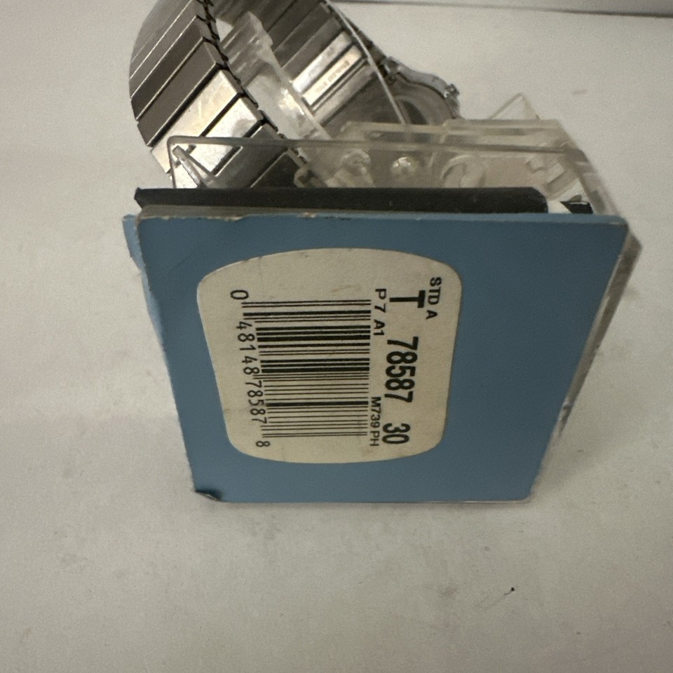 VTG Timex T78587 Men’s Digital Watch Silvertone Expansion Band Indiglo ...
