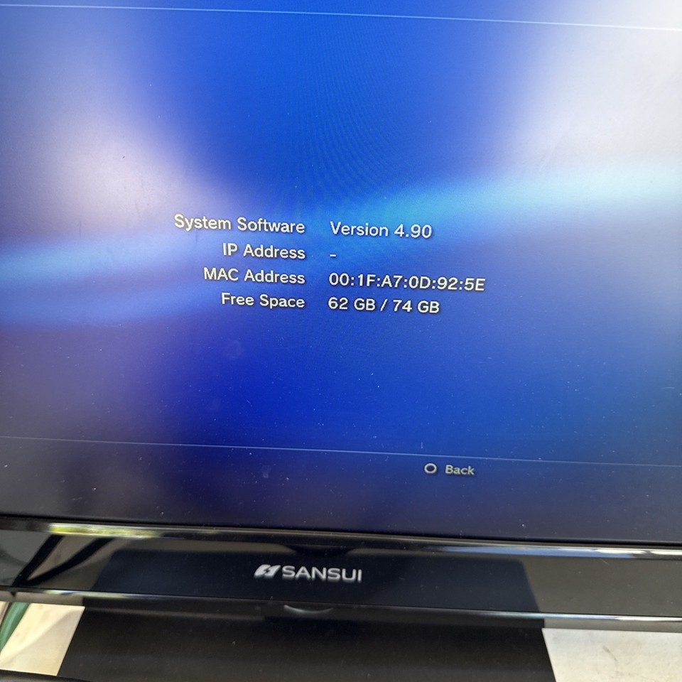 Sony Playstation 3 Console Fat Model CECHK01 PS3 Black Bundle 80GB ...