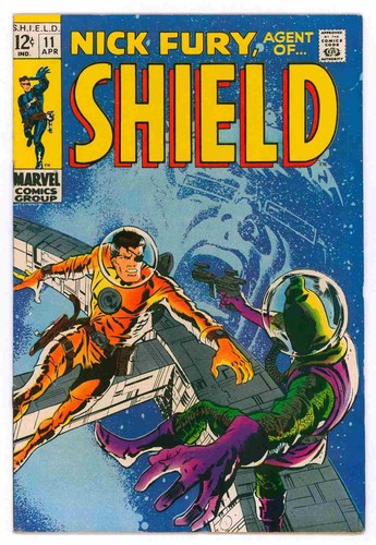NICK FURY AGENT OF SHIELD #11 VF-7.5 Barry Windsor-Smith Marvel 1969 | eBay