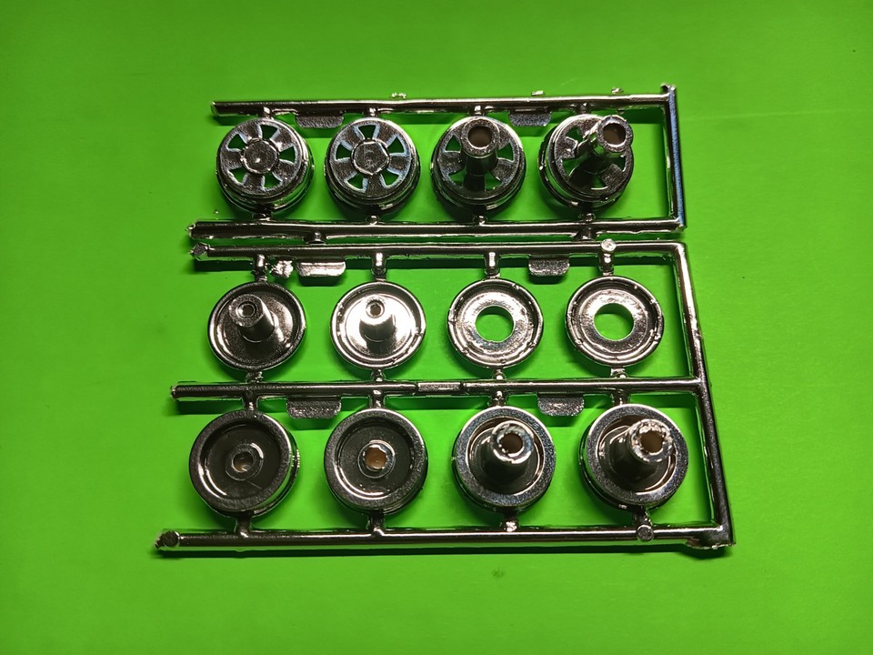 63 1963 Chevy Impala SS 409 1/25 AMT Whitewall Firestone Tires 5 Spoke ...