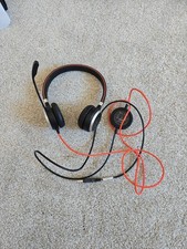Jabra Evolve 40 Wired USB Headset ENC010 With Base Tested and Working ...