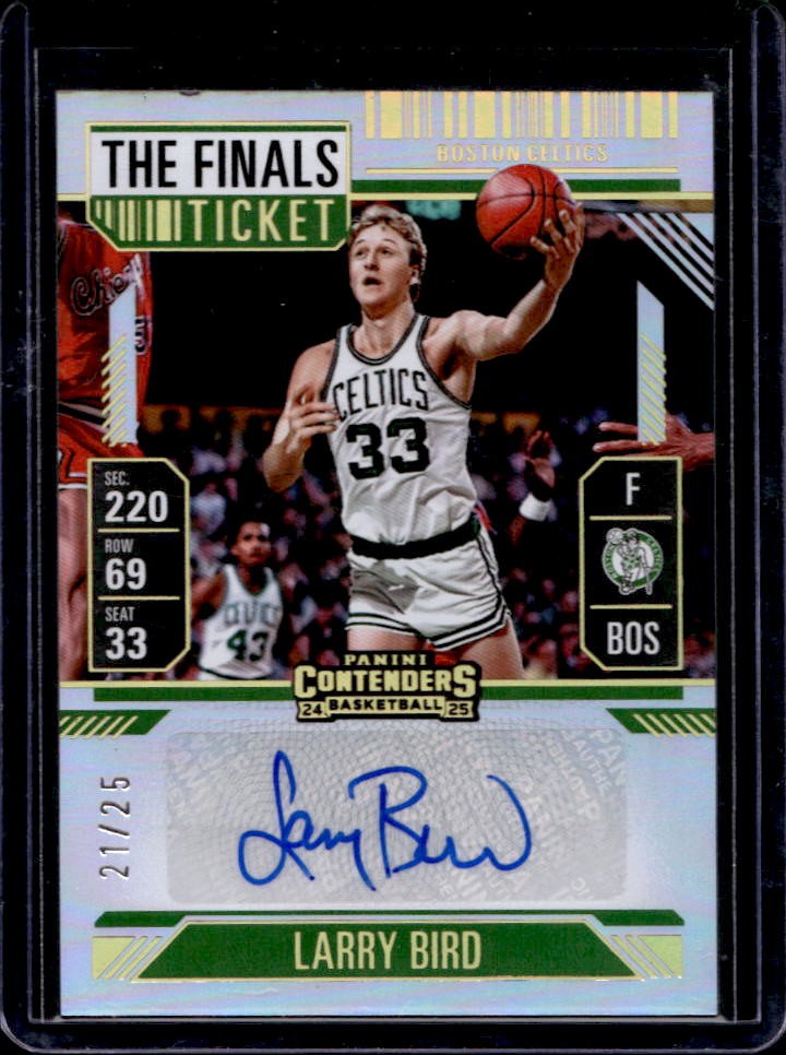 33 Legendary Larry Bird cards