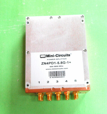 1pc Mini-Circuits ZN4PD1-5.8G-1+ 600-5800MHz 4-channel RF SMA splitter ...