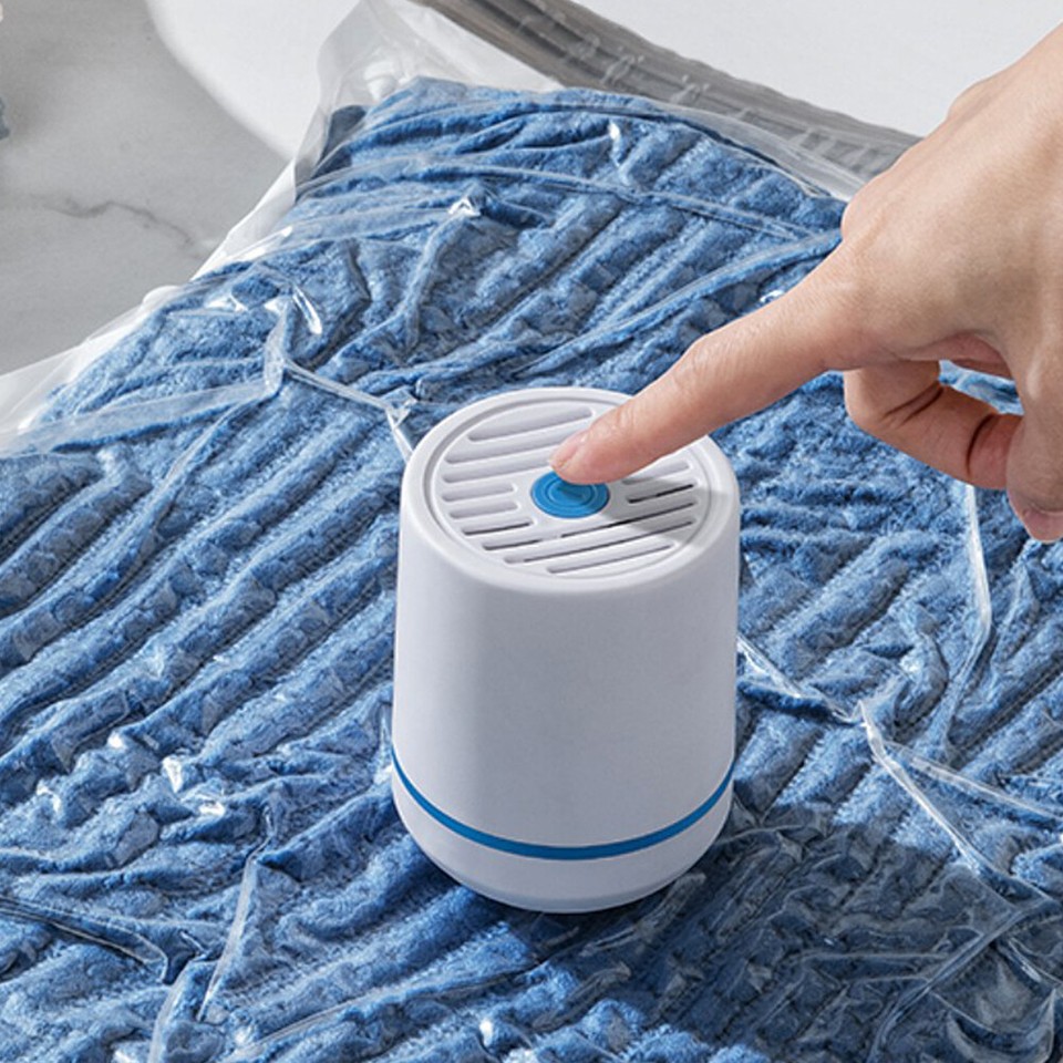 Portable Mini Vacuum Sealer Machine Suction Air Pump for Clothes ...