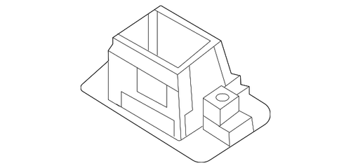 Genuine Nissan OE Finisher Assy-Auto Back Door Switch 90970-6RR1A for ...