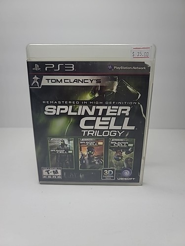 Tom Clancy's Splinter Cell: Trilogy (Sony PlayStation 3, 2011) PS3, CIB ...