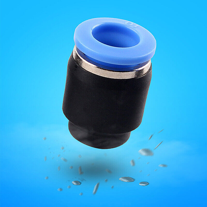 4 6 8 10 12 16mm Pneumatic Push In Fitting Plugs End Caps For Air Tube ...