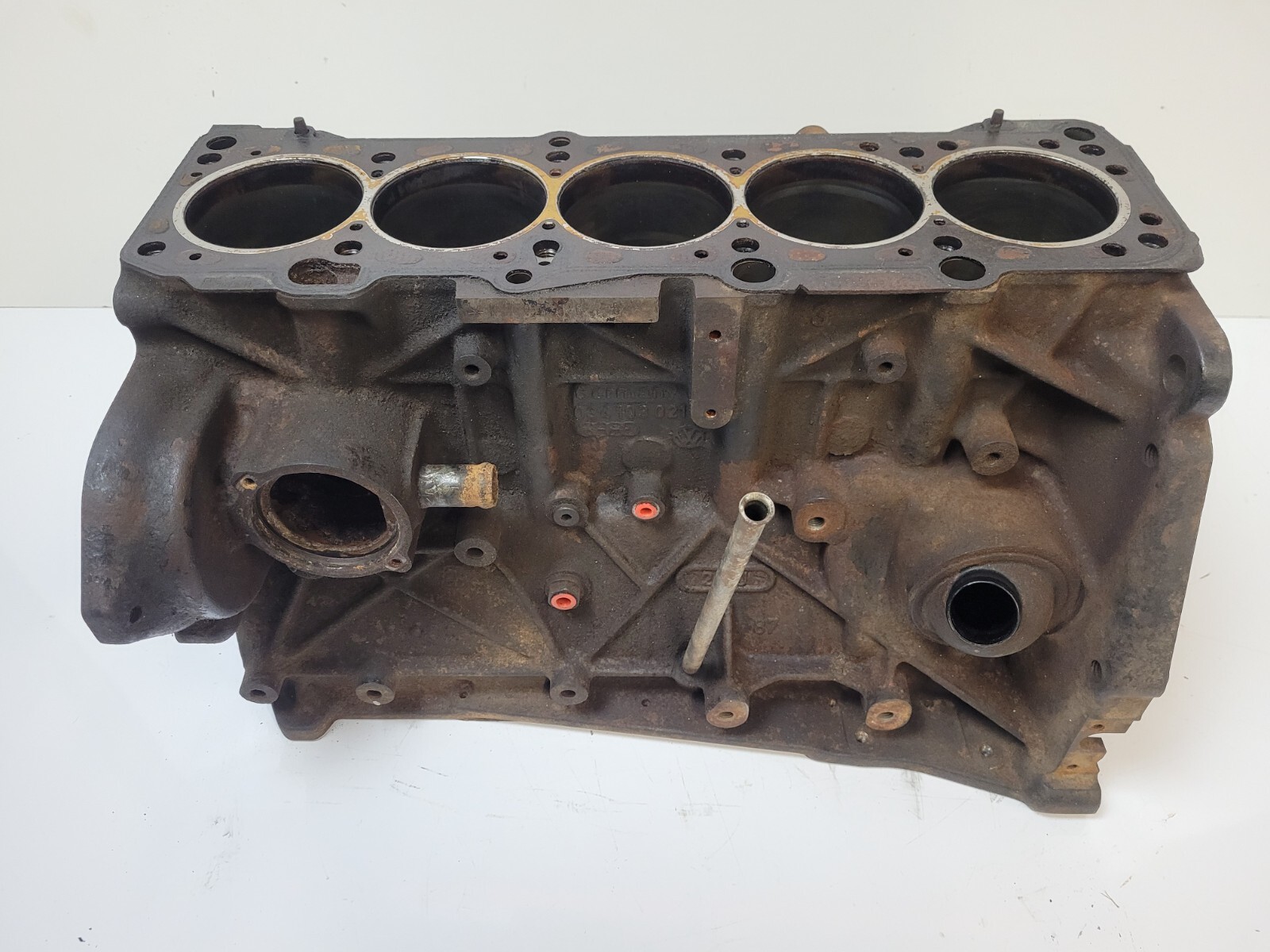 Audi ur quattro MB, KV, S2 turbo engine block 034103021 with oil spray ...