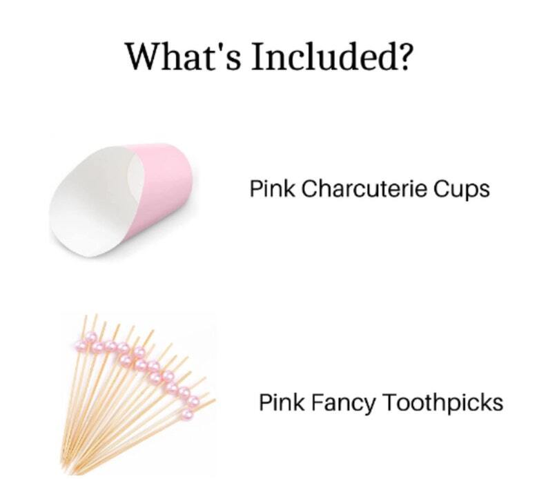 Pink Toothpicks For Baby Showers