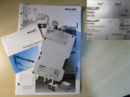 Balluff BIS C-6002-019-650-03-ST11 Auswerteeinheit Profibus 5-5 #1568 ...