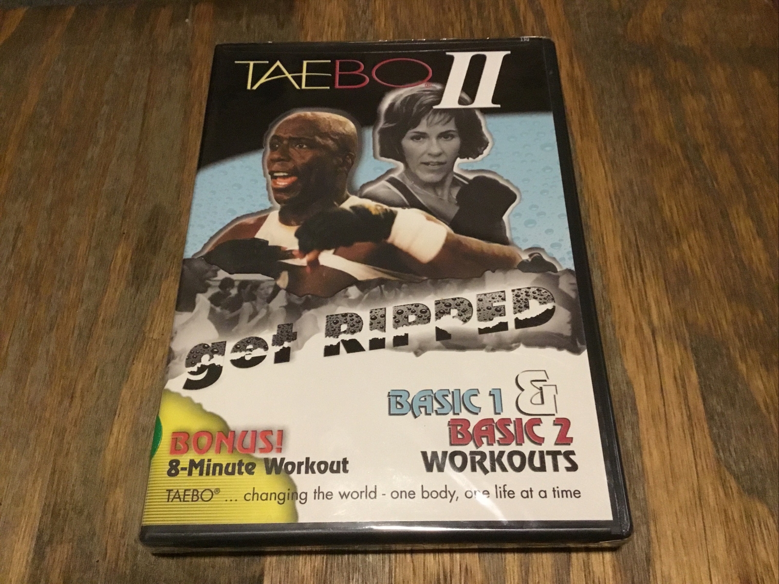 Tae Bo II - Get Ripped - Basic 1 and Basic 2 Workouts (DVD, 2001) for ...